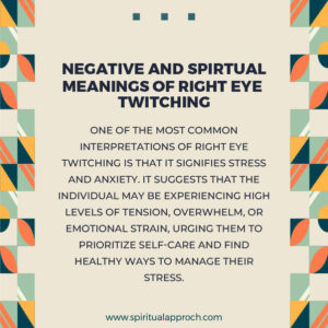Revealing The Best Spiritual Right Eye Twitching Meaning - Spiritual ...